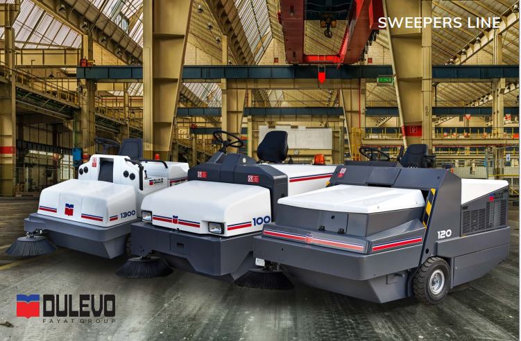 Xe quét hút bụi Dulevo 120DK đã qua sử dụng